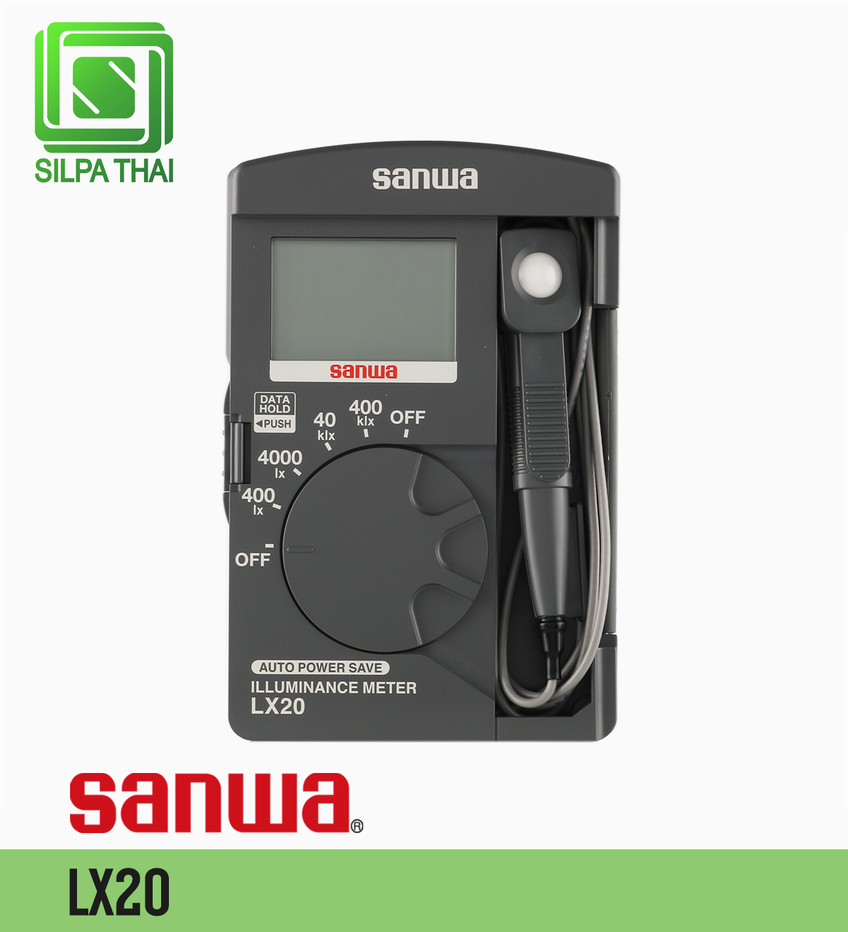 SANWA LX20 ดิจิตอลมิเตอร์ วัดความเข้มแสง - SILPA THAI ELECTRIC IMPORT ...