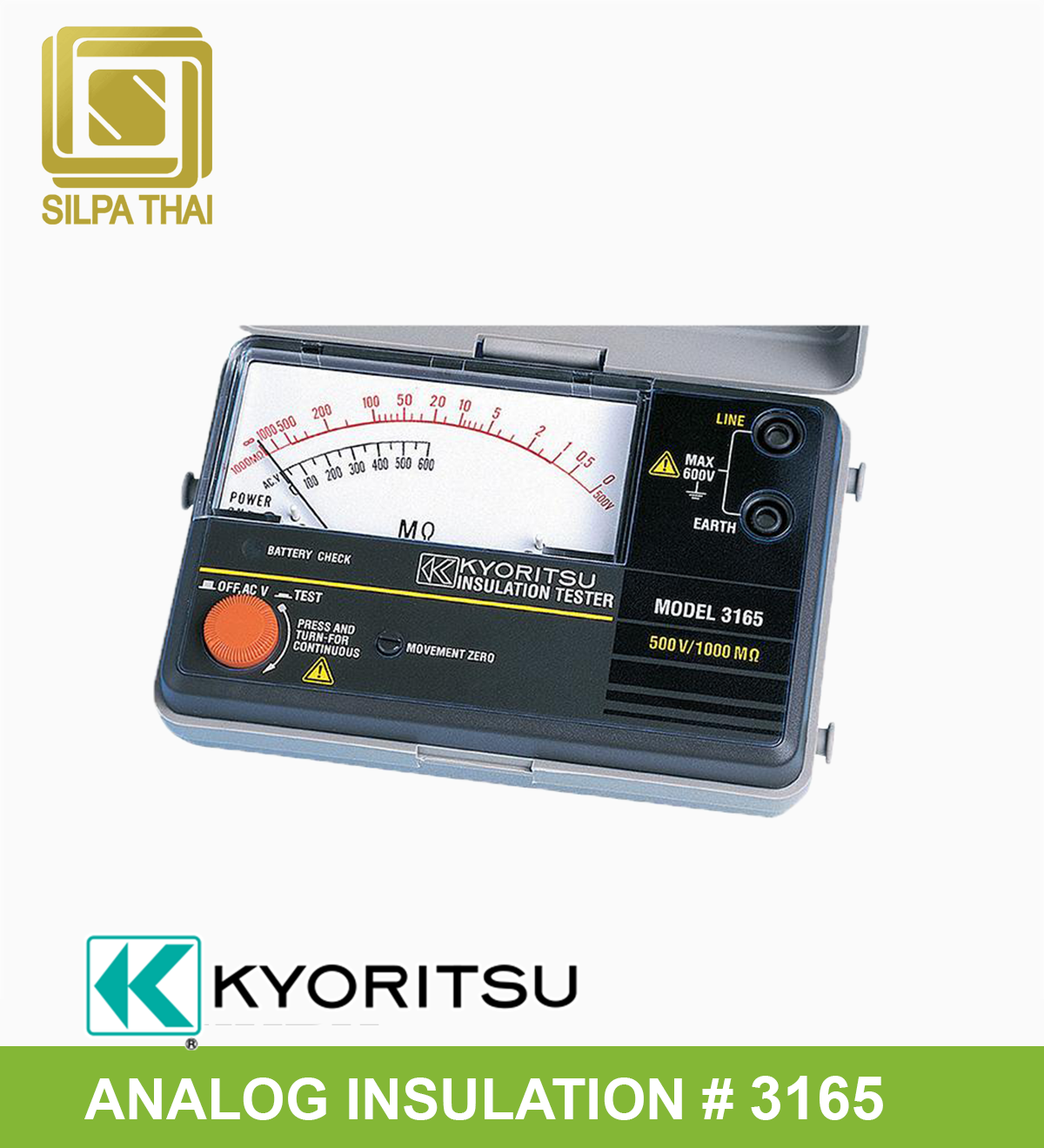 KYORITSU #3165 - SILPA THAI ศิลป์ไทยการไฟฟ้า